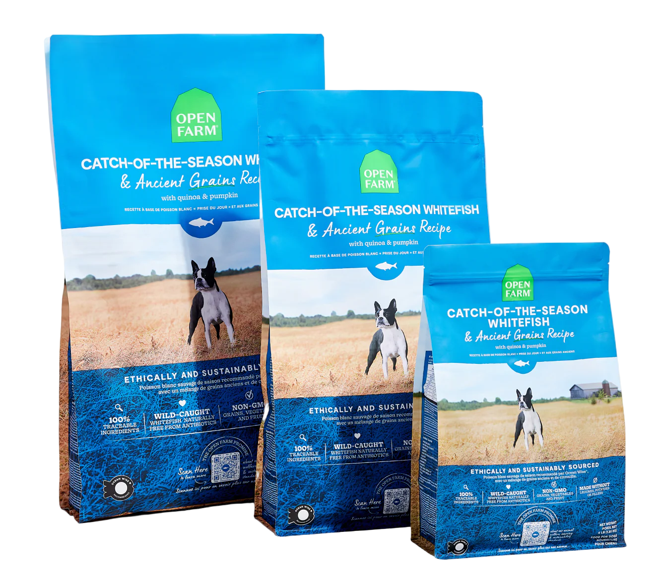 OPEN FARM Catch-Of-The-Season Whitefish for Dogs – Hearty Pet